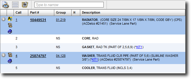 Adding Parts To A Quicklist From A Parts List adding-parts-to-a-quicklist-from-a-parts-list